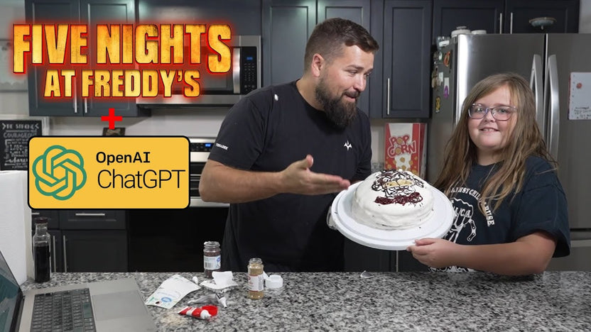 Freddy's Five Nights Delight: The Ultimate Spooky Chocolate Layer Cake ...